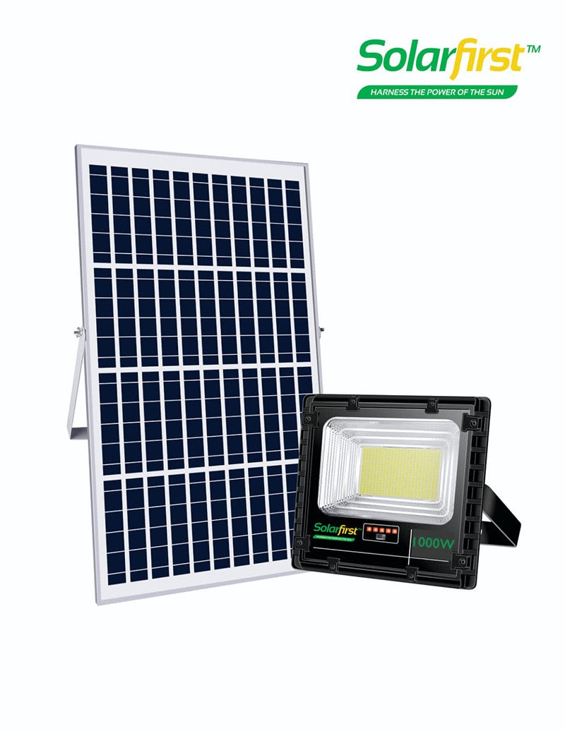 Solar Lights Solarfirst 1000W Solar Premium Flood Light - SF0010 ...