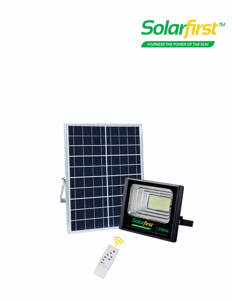 Solar Lights Solarfirst 200W Solar Economy Flood Light - SF007A ...